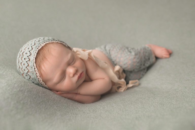 sweetest red hair baby girl { phoenix az newborn photographer }