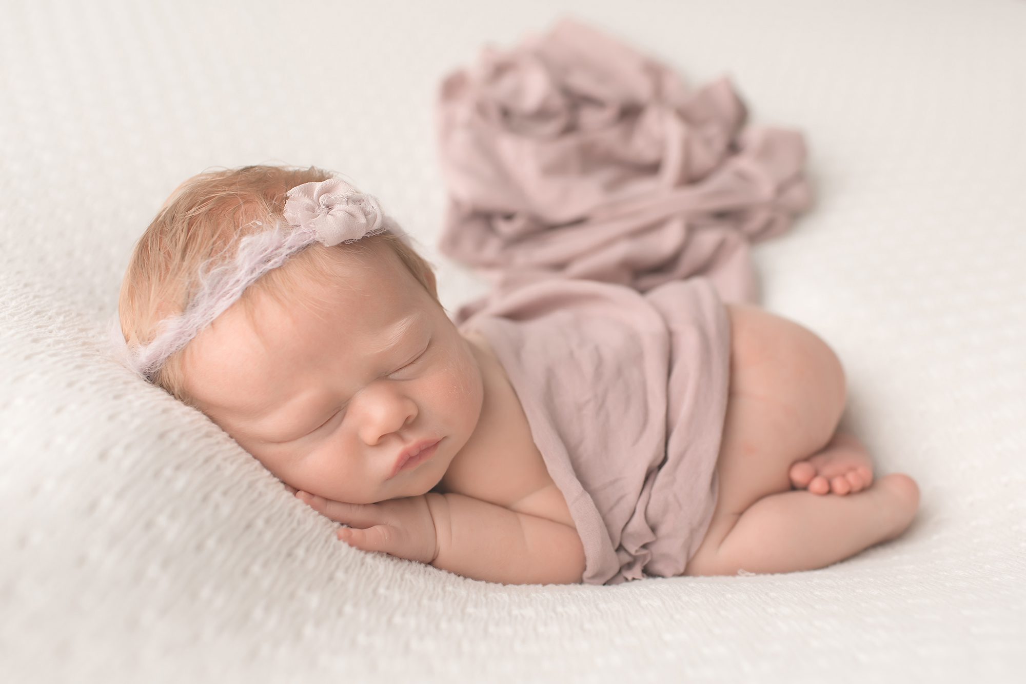 sweetest red hair baby girl { phoenix az newborn photographer }